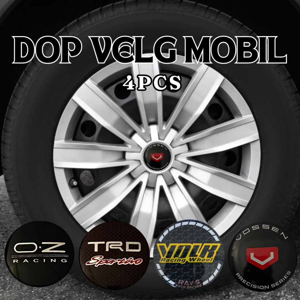 Jual 4CS STIKER DOP TUTUP VELG MOBIL EMBLEM DOP VELG MOBIL | Shopee ...