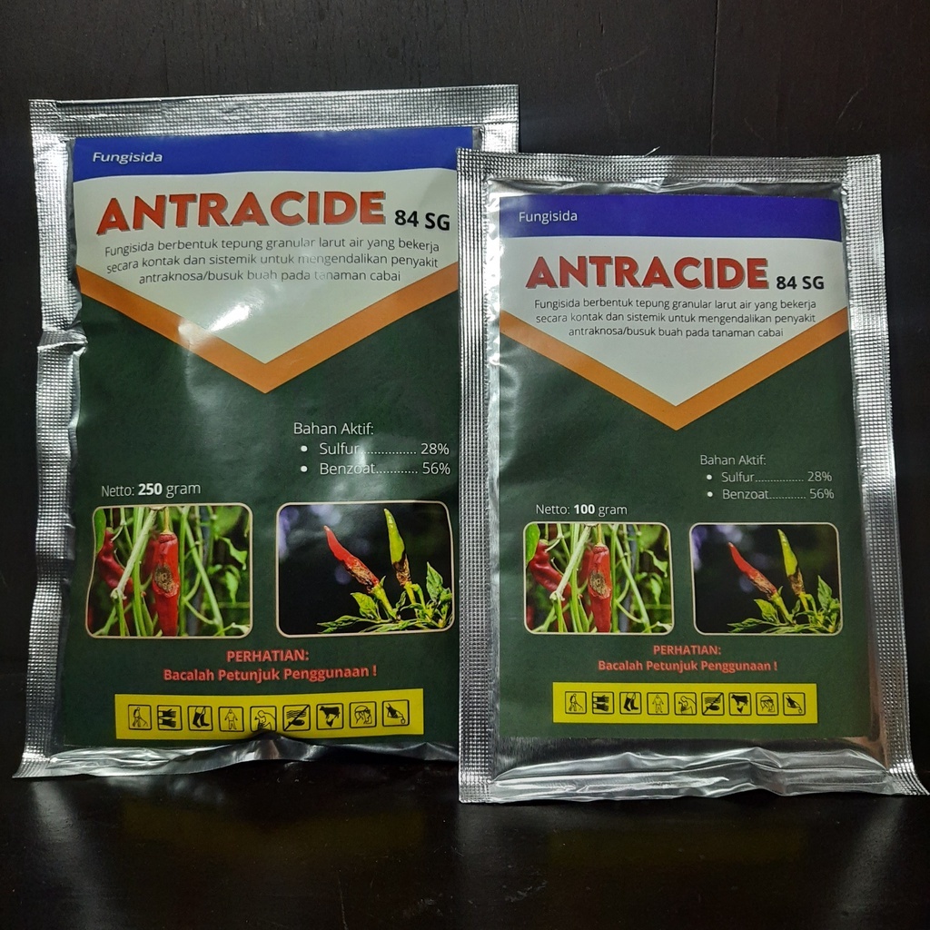 Jual ANTRACIDE 84 SG - 100 gram Fungisida Antraknosa / Patek / Cacar ...