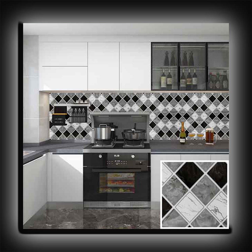 Jual WALLPAPER STICKER DAPUR / KITCHEN WALLPAPER STICKER SOOKU W-6009 ...