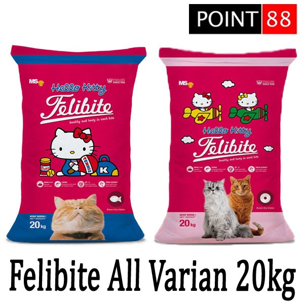 Jual FELIBITE Ikan/Donut/Mother&Kitten 20kg (Ekspedisi) | Shopee Indonesia