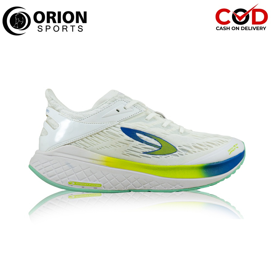 Jual SEPATU LARI 910 NINETEN KANZAKI 1.0 - PUTIH/BIRU/HIJAU LIME ...