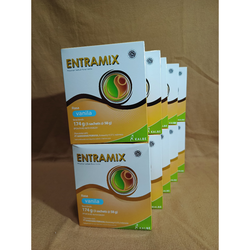 Jual Bundle Entramix Vanilla Cokelat 10 box | Shopee Indonesia
