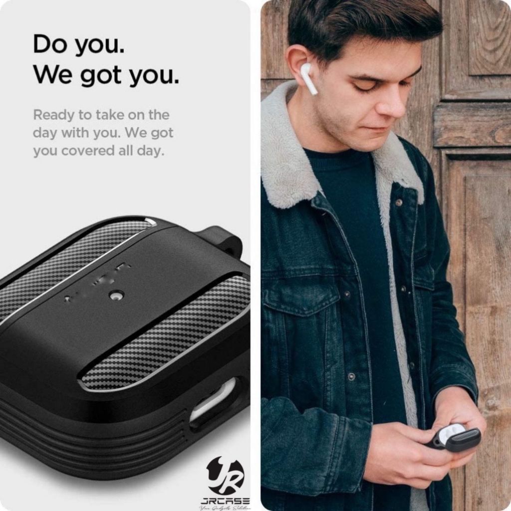 Jual Case Airpods Spigennn Rugged Armor Airpods Gen 1 2 3 PRO 1 2 ...