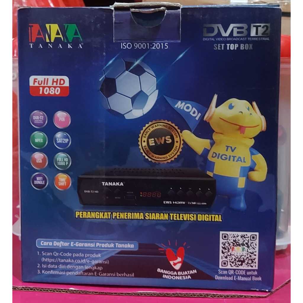 Jual STB Digital DVB T2 Merek Tanaka Type T2 | Shopee Indonesia