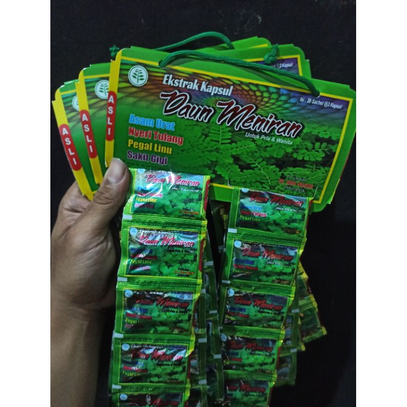 Jual DAUN MENIRAN KAPSUL HERBAL ORIGINAL | Shopee Indonesia