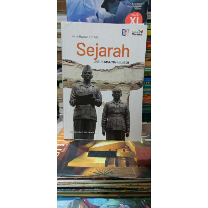 Jual sejarah untuk sma/ma kelas 11 kurikulum merdeka Erlangga | Shopee Indonesia