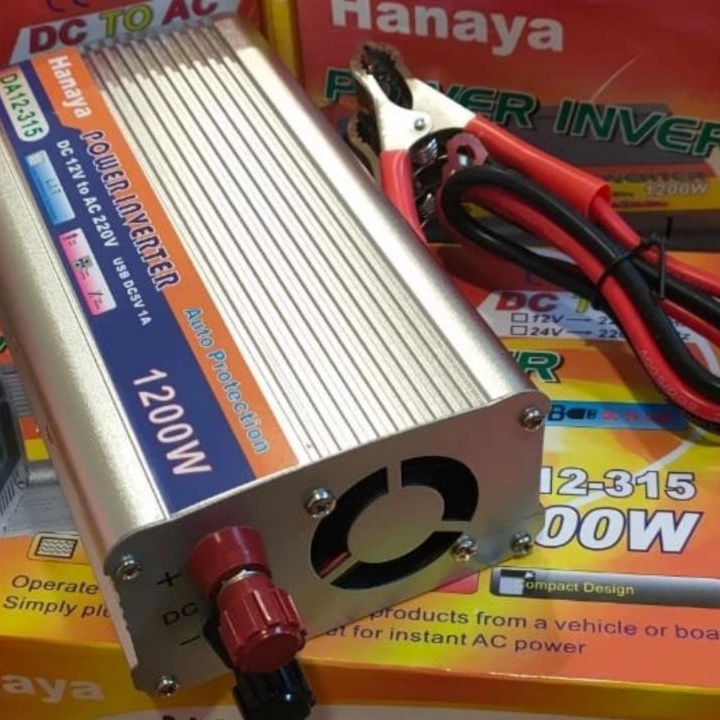 Jual Ekstra POWER INVERTER DC ke AC Aki ke Listrik Serbaguna Daya ...