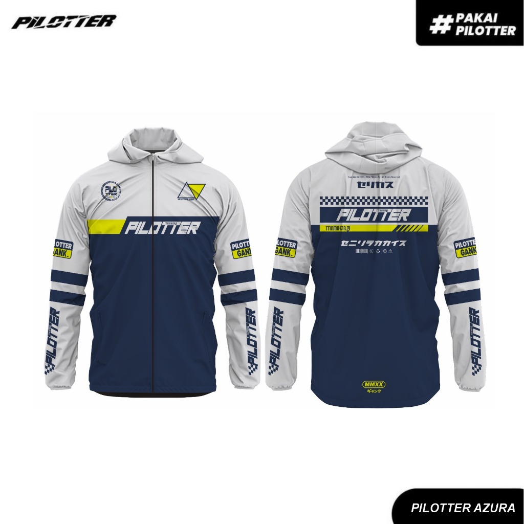 Jual Pilotter Parasut Azura Original Free Sticker | Shopee Indonesia