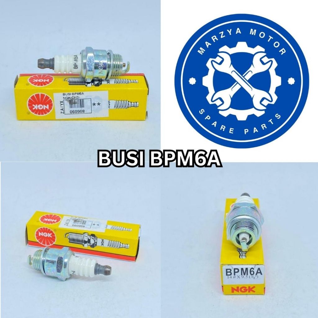 Jual BUSI BPM6A BUSI SPARK PLUGS BUSI MESIN POTONG RUMPUT NGK (B) | Shopee Indonesia