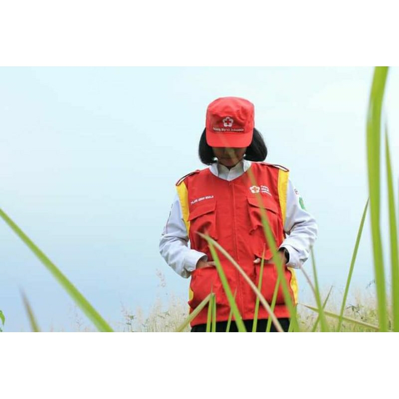 Jual Rompi Pmr wira Madya Custom nama / nama sekolah | Shopee Indonesia