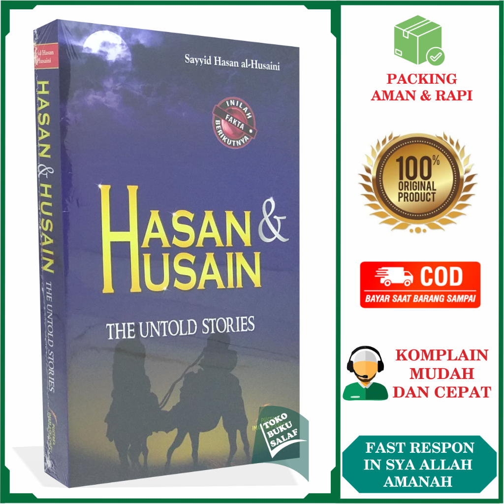 Jual Hasan dan Husain Cucu Nabi Muhammad Al-Hasan & Al-Husain Karya Sayyid Hasan al-Husaini ...