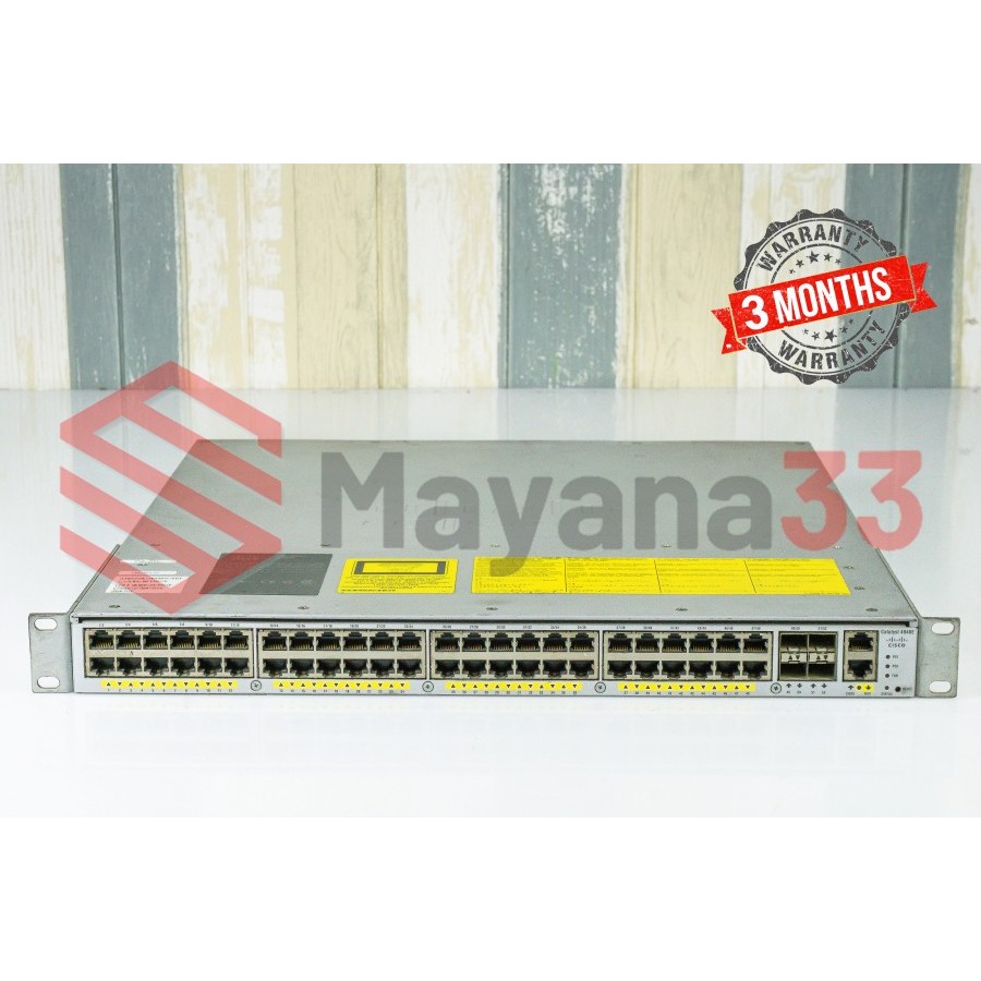 Jual Cisco Catalyst 4948E Type WS C4948E Ethernet Switches | Shopee ...