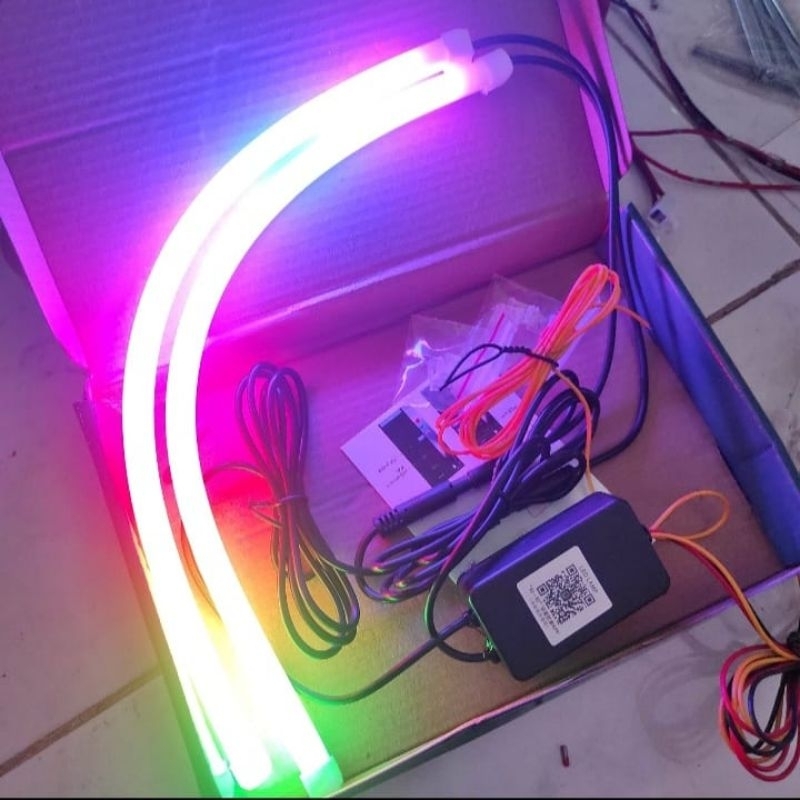 Jual ALIS MATRIX RGB BLUETOOTH SAMBA WRGB DRL FLEKSIBEL APLIKASI ...