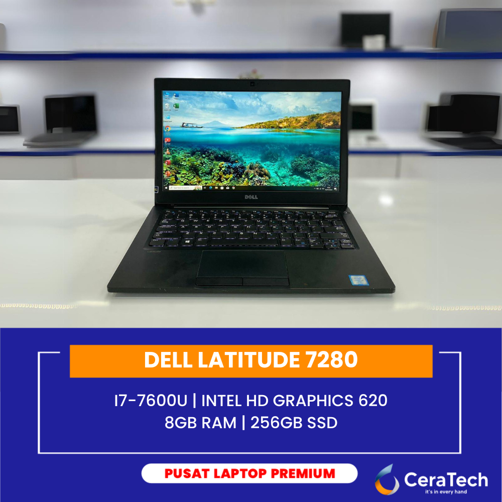 Jual DELL LATITUDE 7280 I7 8GB 256GB SSD | Shopee Indonesia