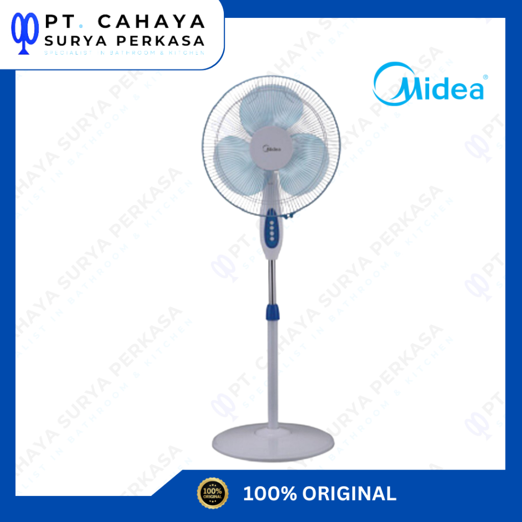 Jual (BATAM) Kipas Angin Midea FS40-11V Stand Fan 16 Inch | Shopee ...