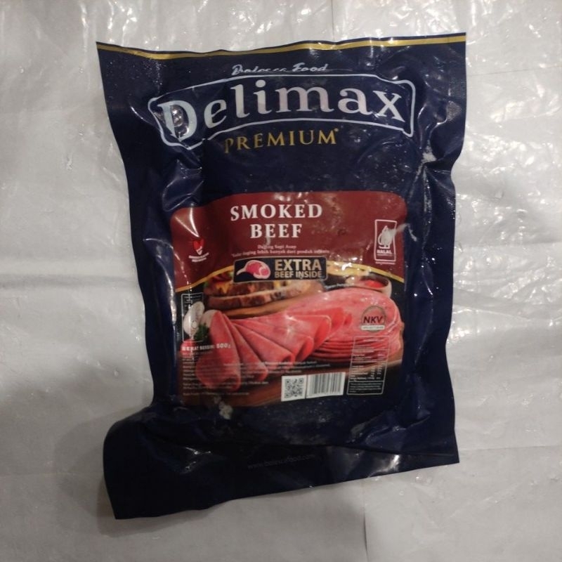 Jual Delimax premium smoked beef 500g | Shopee Indonesia