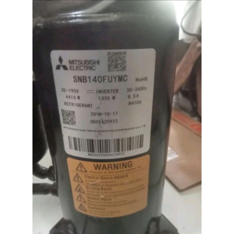 Jual kompresor ac inverter Mitsubishi 1pk original | Shopee Indonesia