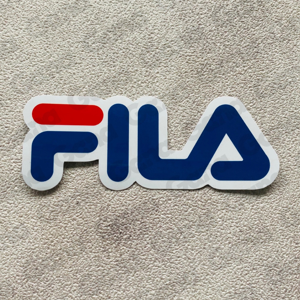Jual Stiker Brand Fila Sticker Brand Logo Distro Brand Casual Ultras ...