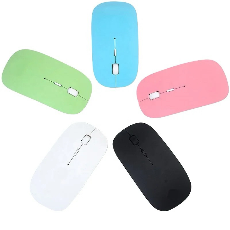 Jual Mouse Wireless Windows Slim Tipis usb Automatic Optical Laptop ...