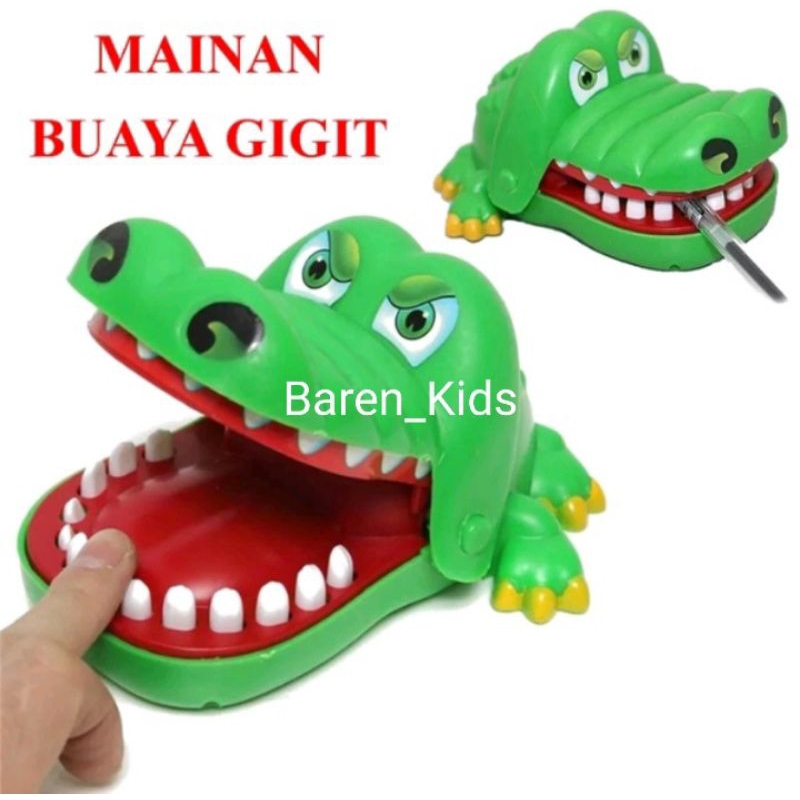 Jual Crocodile Dentist Game / Mainan Anak Gigi Buaya / Gigit Buaya ...