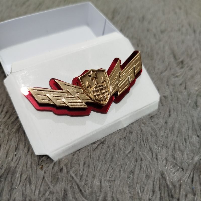 Jual brevet wing siber ciber dasar akrilik mika | Shopee Indonesia
