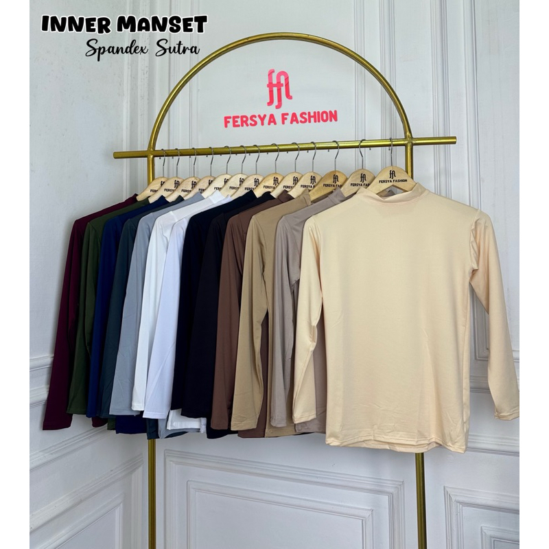 Jual INNER MANSET || INNER LENGAN PANJANG & LENGAN BUNTUNG | Shopee ...