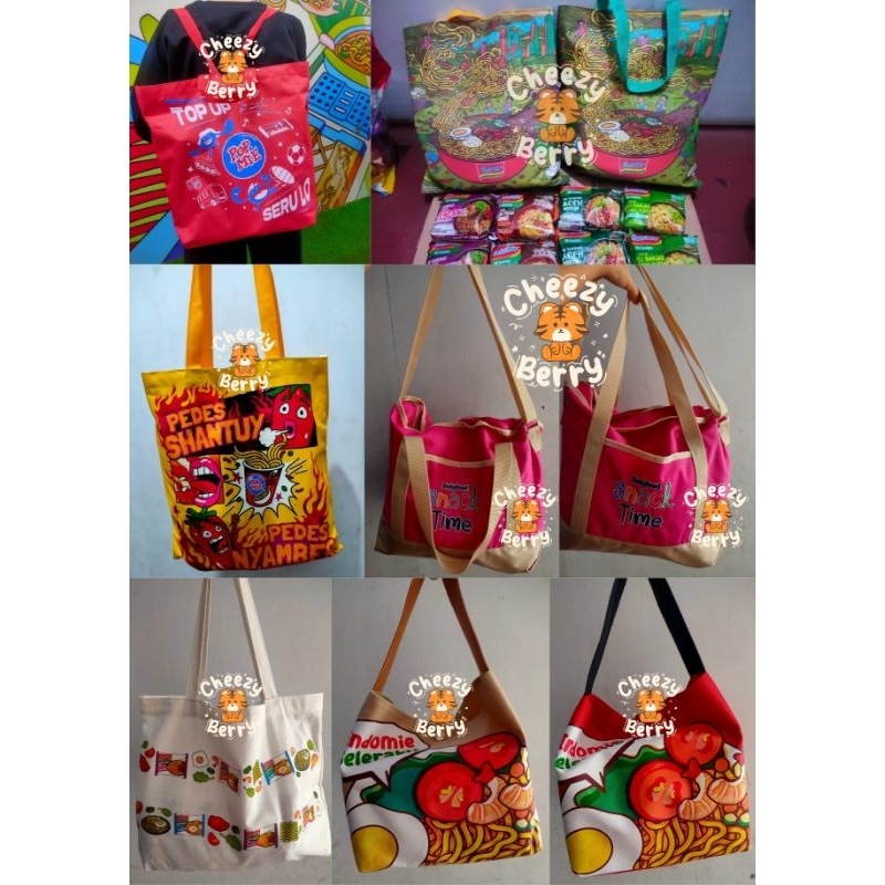 Jual (LIMITED) Tas Snack Time PRJ 2025 | Tas Indomie Spesial Jakarta ...