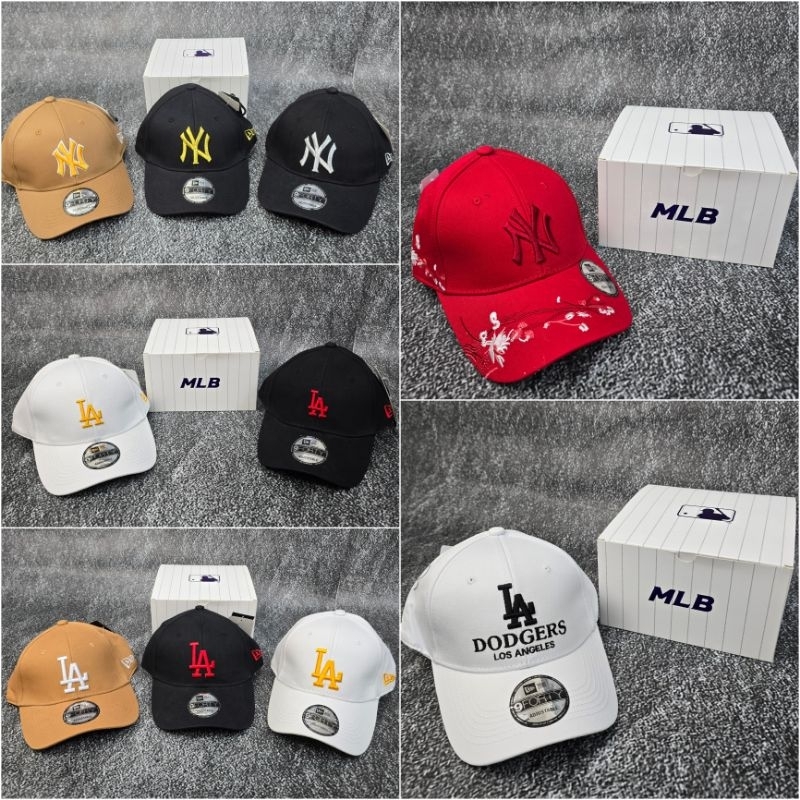 Jual [HIGH QUALITY] MLB NY LA YANKEES BASEBALL CAP NEW ERA 9FORTY ...