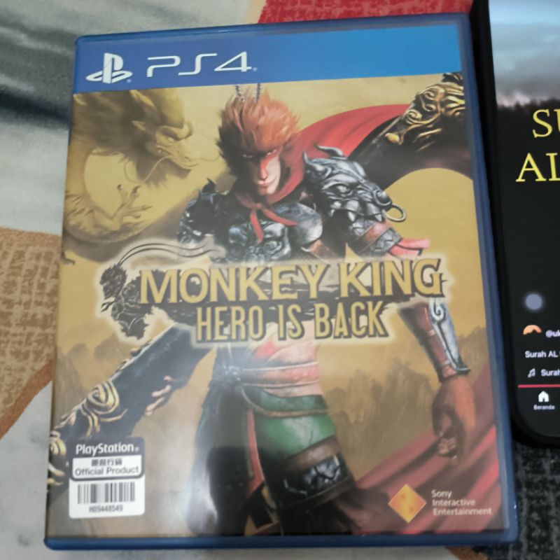 Jual KASET PS5/PS4 MONKEY KING HERO IS BACK SECOND | Shopee Indonesia