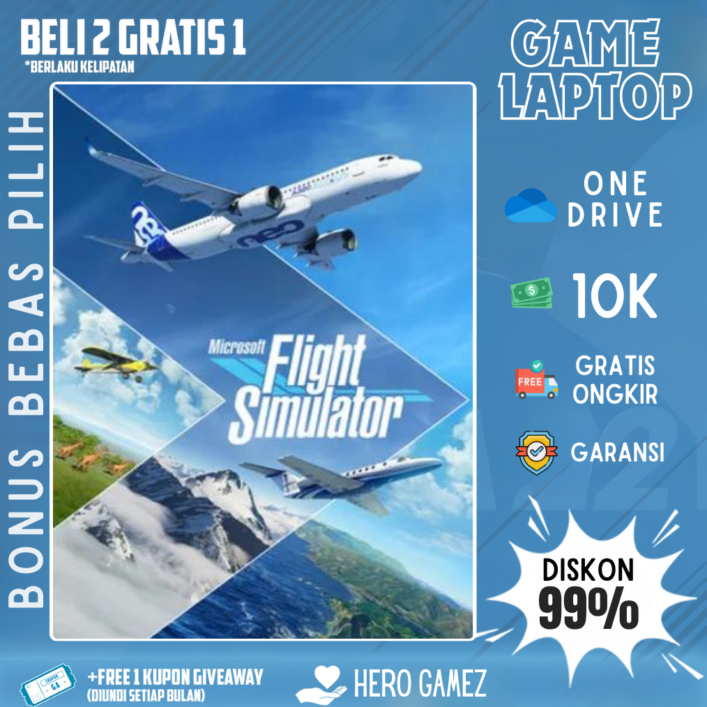 Jual Microsoft Flight Simulator - LINK DOWNLOAD - GAME PC - GAME LAPTOP ...