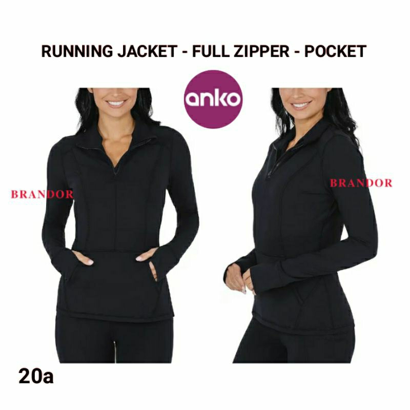 Jual ANJC20 - JACKET FULL ZIPPER - 2 SIDE POCKET By ANKO | Shopee Indonesia