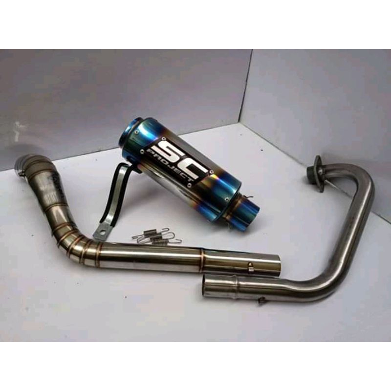 Jual knalpot racing SC project motor n-max,PCX, aerox,vario 160,vario ...