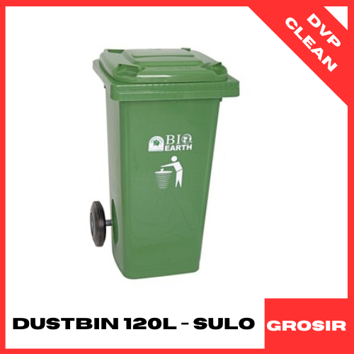 Jual DUSTBIN 120LITER - SULO - TEMPAT SAMPAH 120LITER | Shopee Indonesia