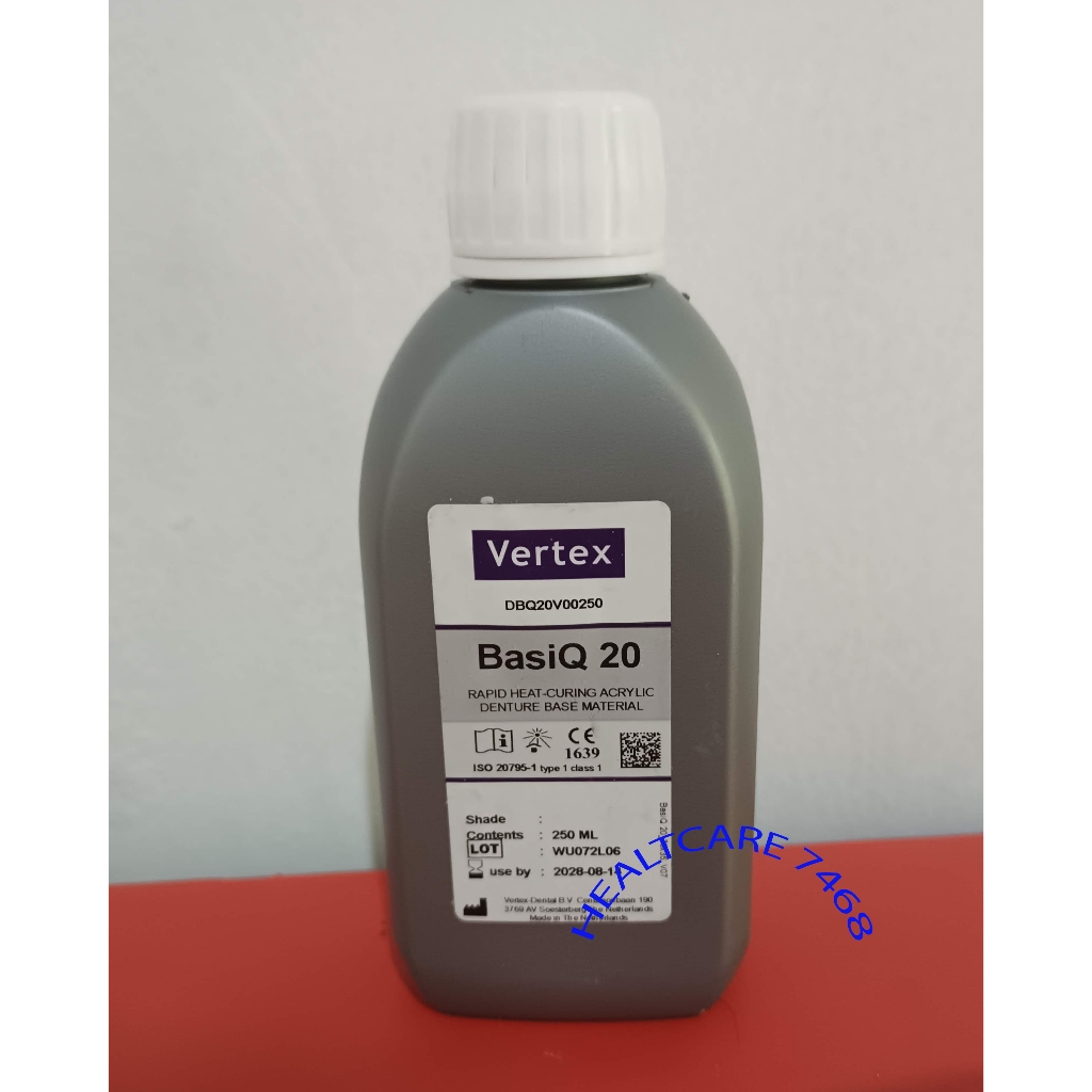 Jual VERTEX Basic Q 20 Heat Curing Liquid Acrylic Denture | Shopee ...