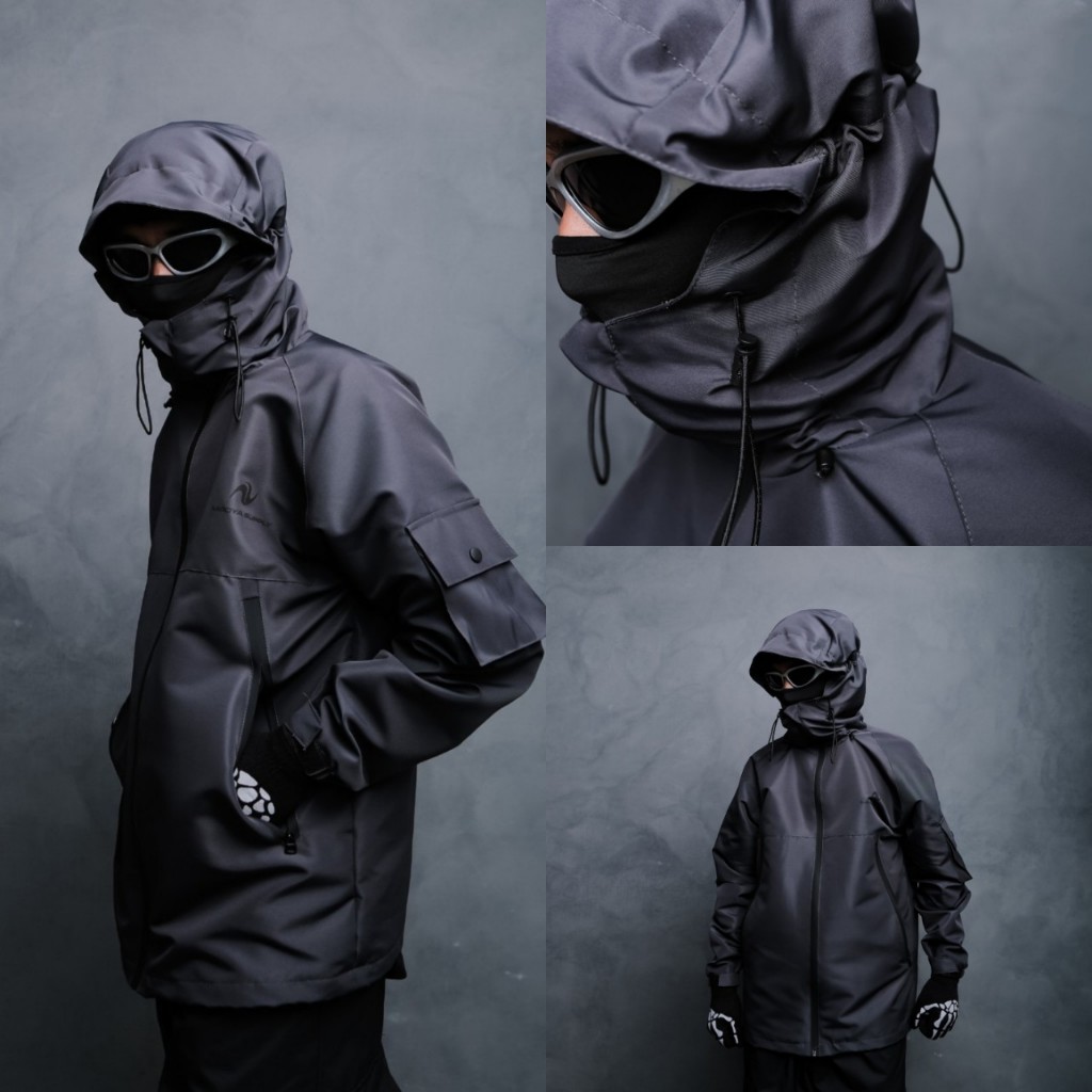 Jual Jaket Gorpcore Gunung Windbreakers Waterproof Art NGY - Putih ... Jual Jaket Gorpcore Gunung Windbreakers Waterproof Art NGY - Putih ...