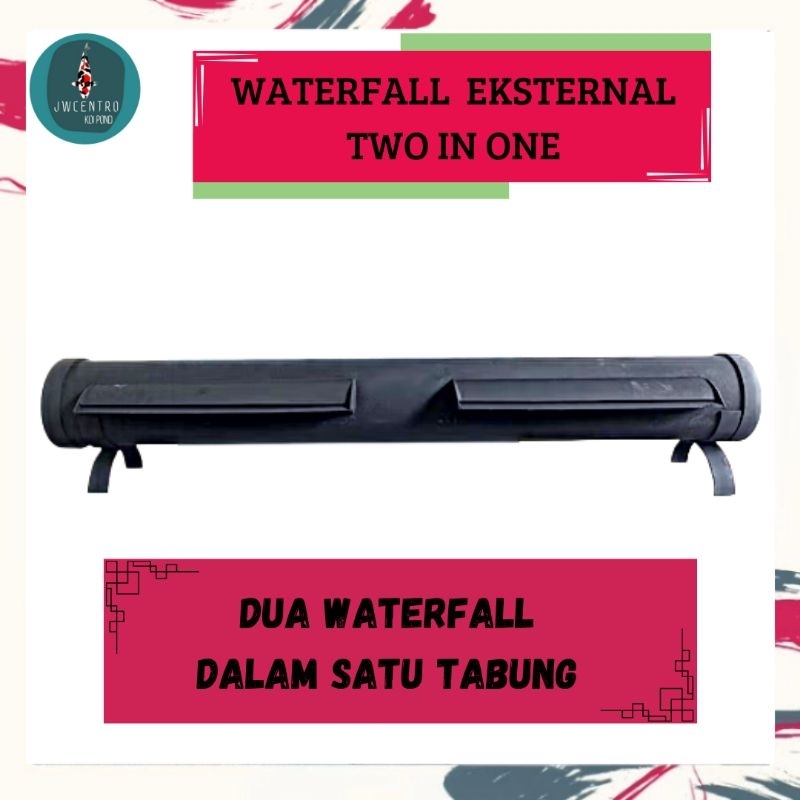 Jual waterfall kolam koi two in one dua pancuran dalam satu tabung ...