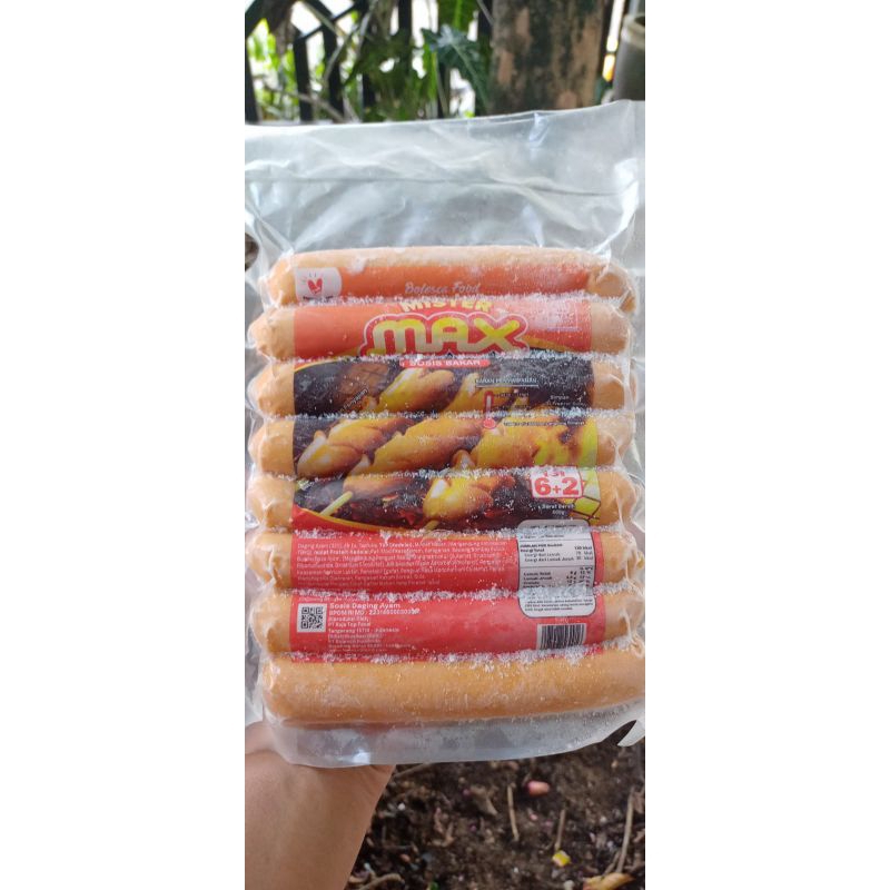Jual SOSIS MAX JUMBO (ISI 8) dan MINI (ISI 12) 4D FROZEN FOOD | Shopee ...