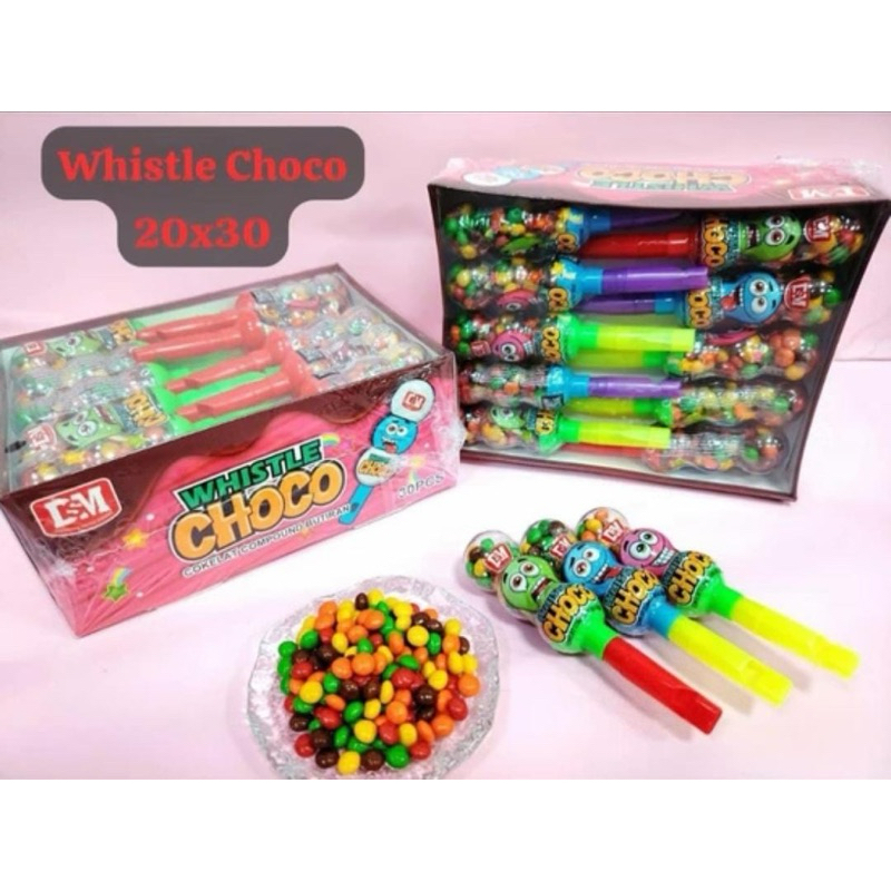 Jual DSM Permen Whistle choco Box Isi 30pcs | Shopee Indonesia