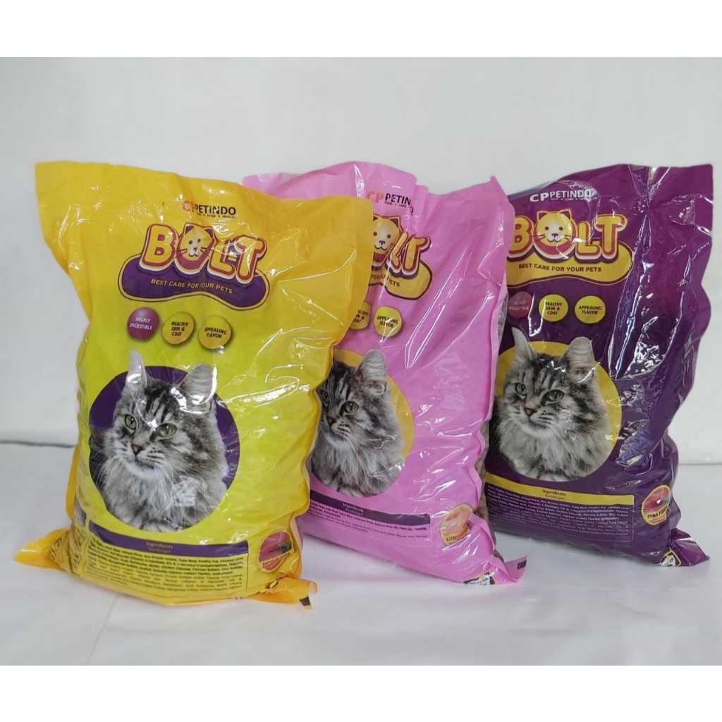 Jual Bolt 1kg / 800gr Tuna Salmon Donut Repack Makanan Kucing | Shopee ...