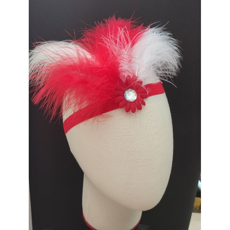 Jual bandana merah putih/hiasan merah putih/hiasan kepala merah putih ...