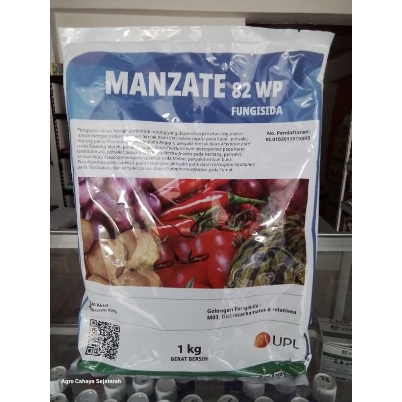 Jual FUNGISIDA MANZATE 82 WP 1KG (mankozeb: 82 %) MENGATASI JAMUR DAN ...