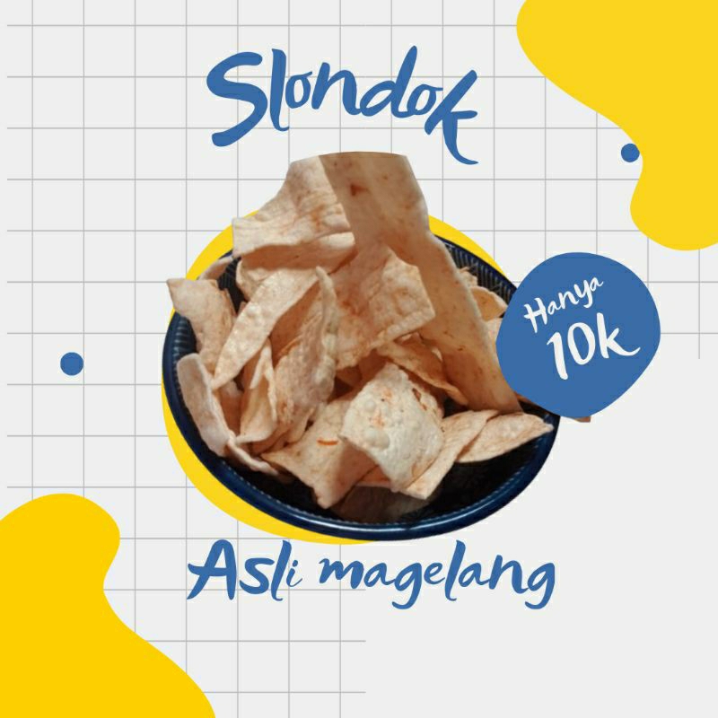 Jual snack keripik slondok asli magelang 100gr | Shopee Indonesia
