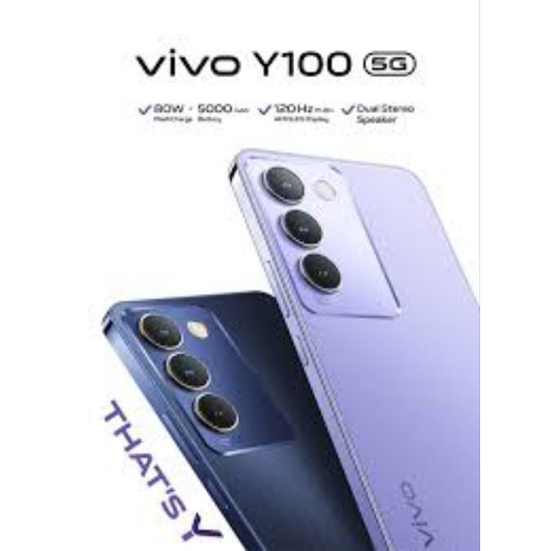 Jual Vivo Y100 5G 8/128 Garansi Resmi Oppo | Shopee Indonesia