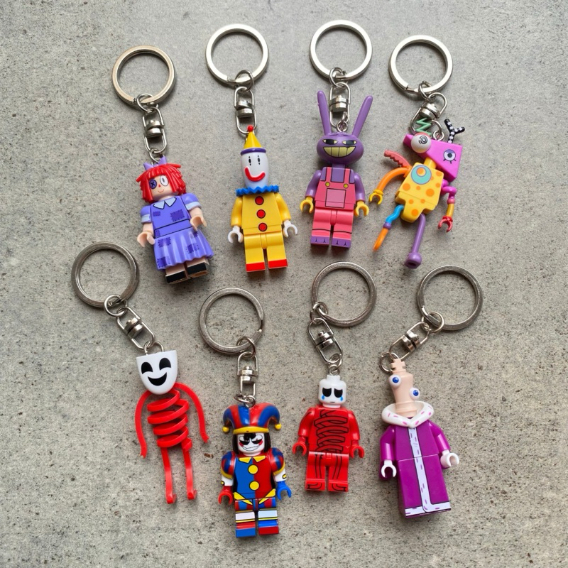 Jual Gantungan Kunci / Keychain dg Minifigure Digital Amazing Circus ...