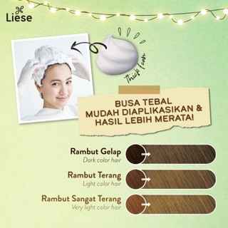 Jual KUALITAS TERBAIK Liese Bubble Hair Color Foam Cat Rambut Permanent ...