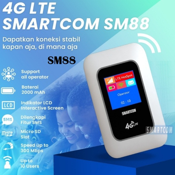 Jual Modem MiFi 4G LTE UnLock All Operator Router Modem GSM Hotspot ...