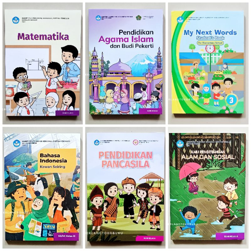 Jual Buku Paket Kelas 3 SD Kurikulum Merdeka | Shopee Indonesia