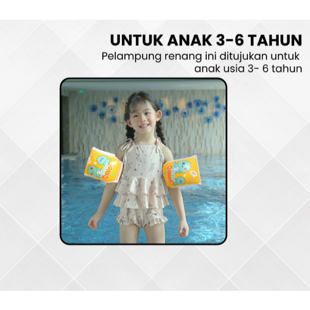 Jual Ban Pelampung Renang Anak Usia 3 - 6 Tahun Pelampung Tangan Motif ...