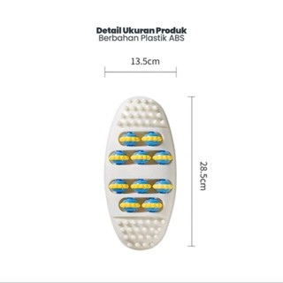 Jual Terapi Pijakan Alas Kaki Alat Pijat Telapak Kaki Pijit Refleksi Akupuntur Rol Roda | Shopee ...