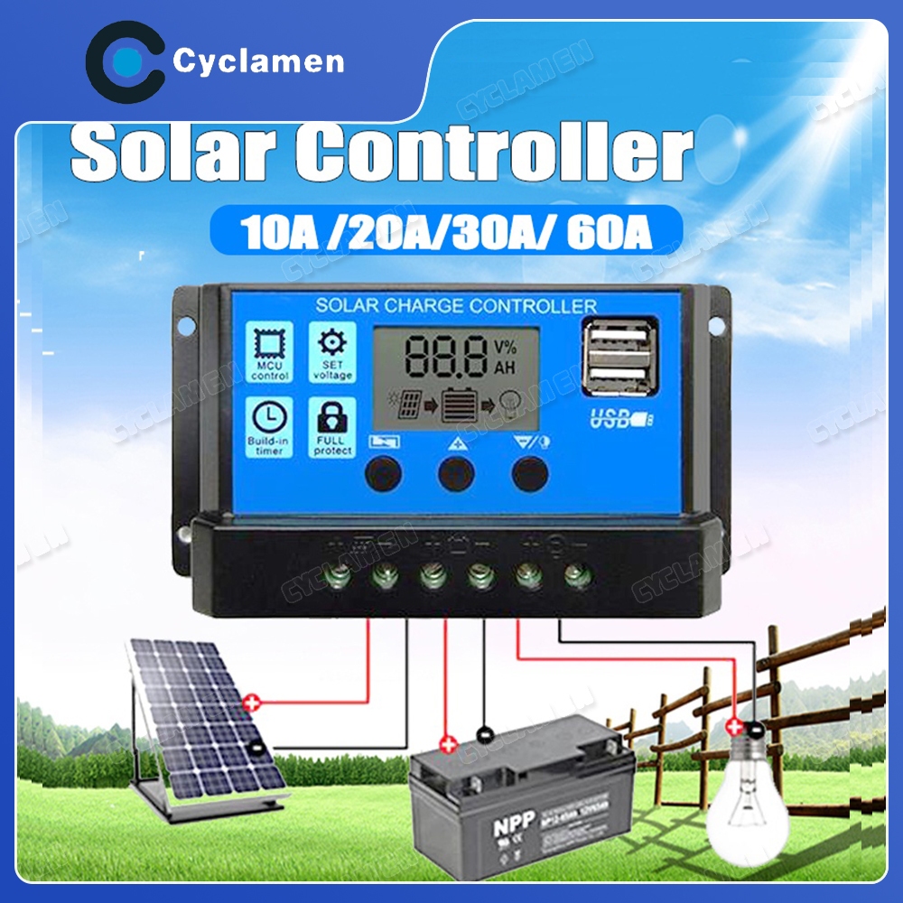 Jual Pengontrol Pengisi Daya Tenaga Surya Mppt Solar Charge Controller ...